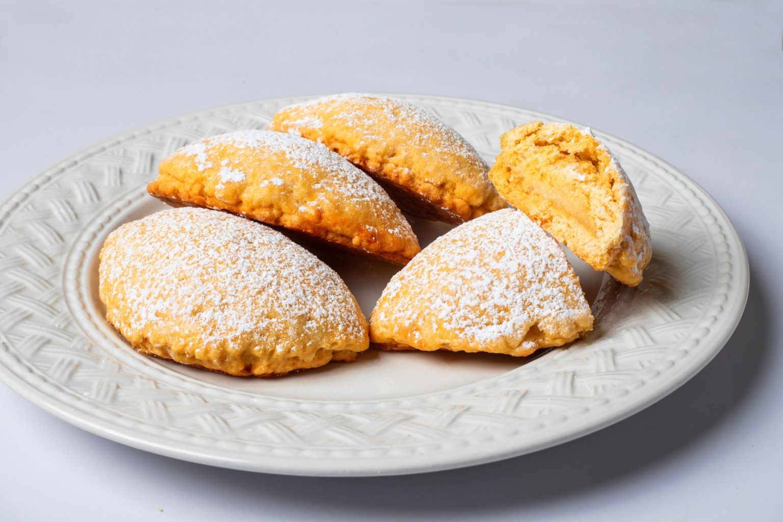 Guatemalan Empanadas de Manjar de Leche (filled with custard)