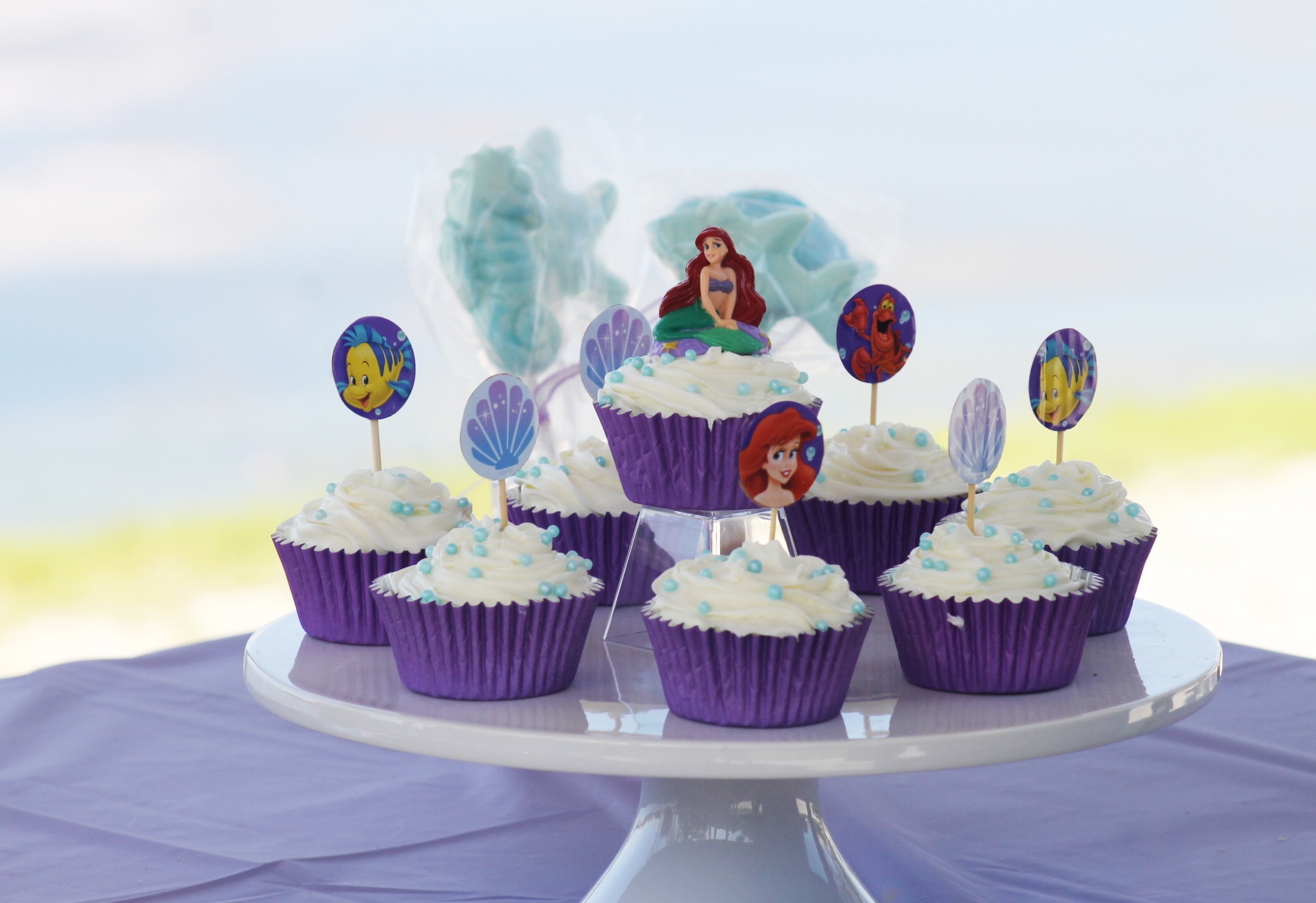 How to Throw the Perfect Beach Party with Disney's Little Mermaid