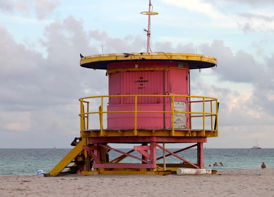 The Famous Miami Beach Lifeguard Towers