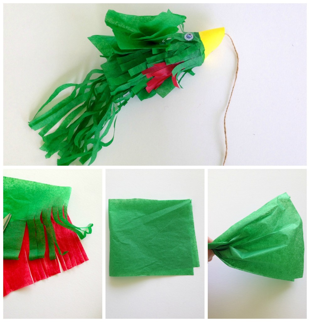 Quetzal Craft for Kids to Celebrate Guatemala's Independence