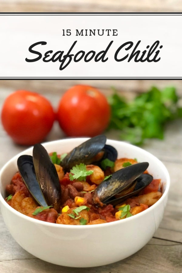 15 Minute Seafood Chili Recipe