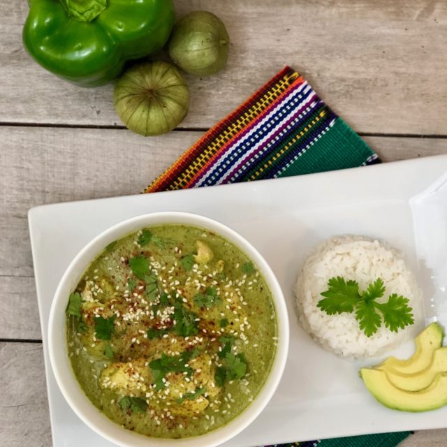Pollo en Jocón (Tomatillo Chicken Stew) Recipe From Guatemala