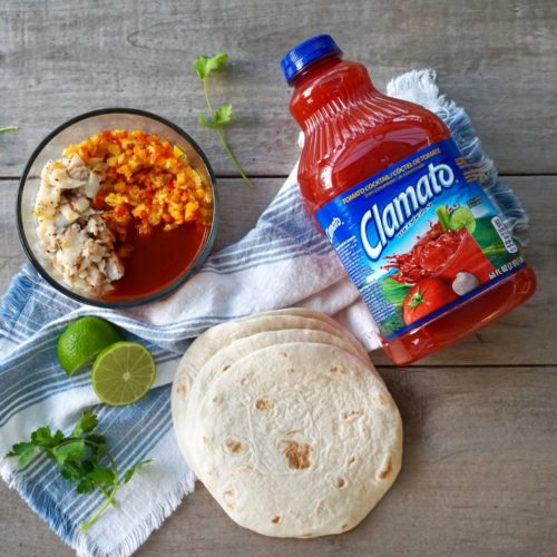 Chipotle Fish Enchiladas