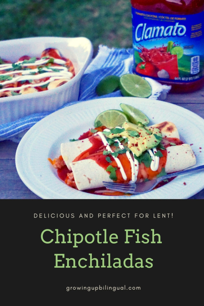 Chipotle Fish Enchiladas