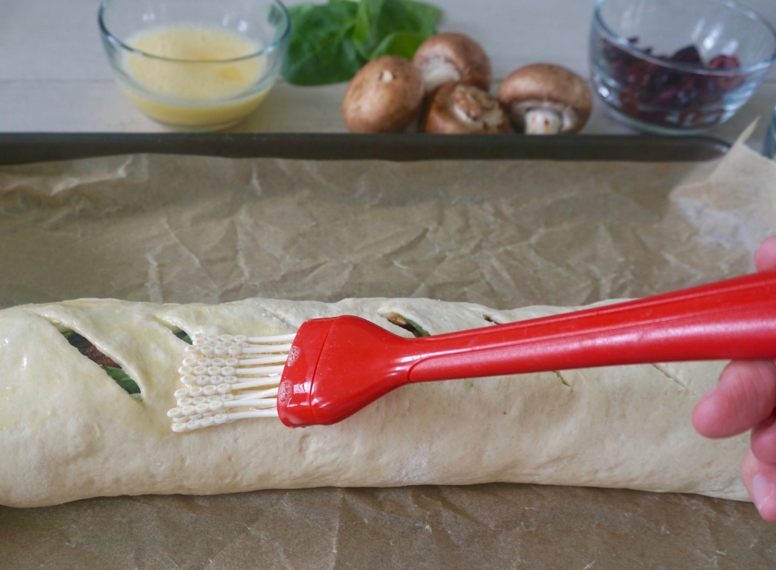 Easy Vegetarian Stromboli Recipe