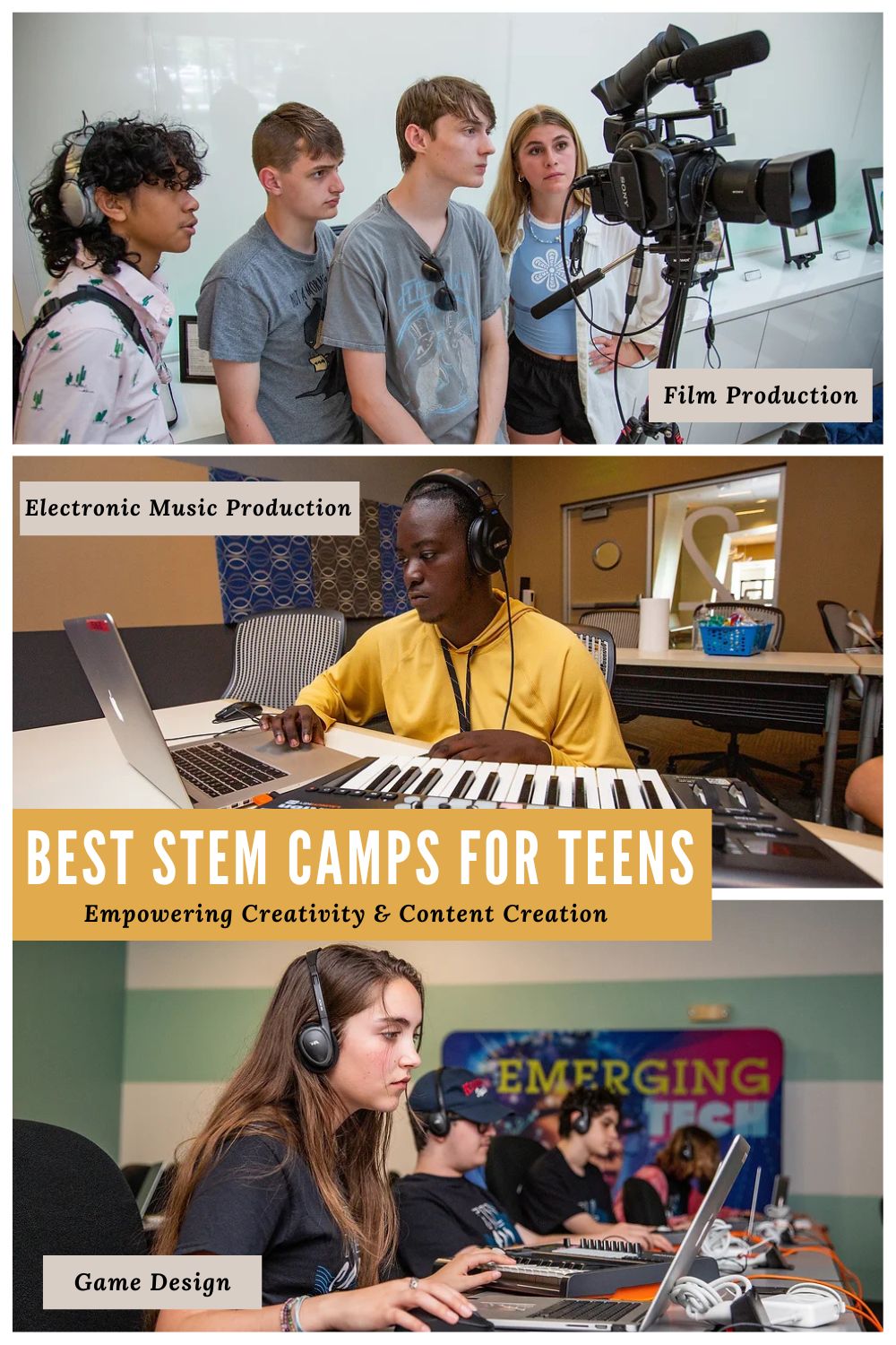 Full Sail Labs STEM Summer Camps: Empowering Creativity and Content Creation