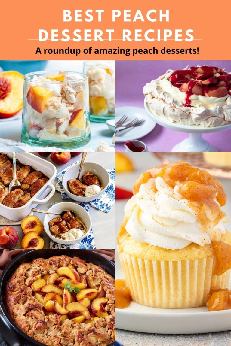 Best Peach Desserts: Easy Peach Dessert Recipes to Enjoy All Summer Long