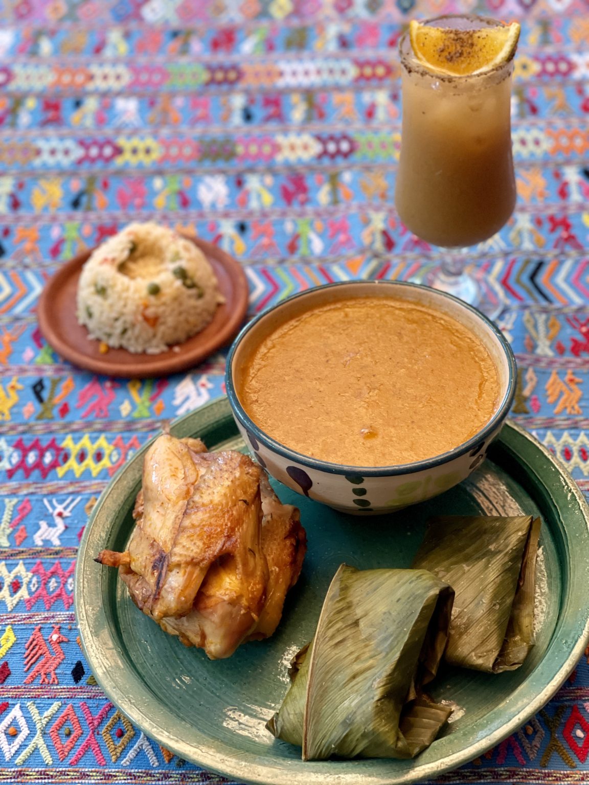 Receta de Pinol de Gallina de Guatemala