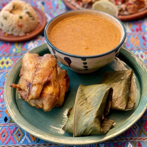 Receta de Pinol de Gallina de Guatemala