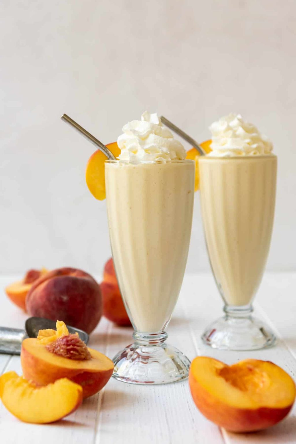 Easy Peach Summer Drinks (non alcoholic)