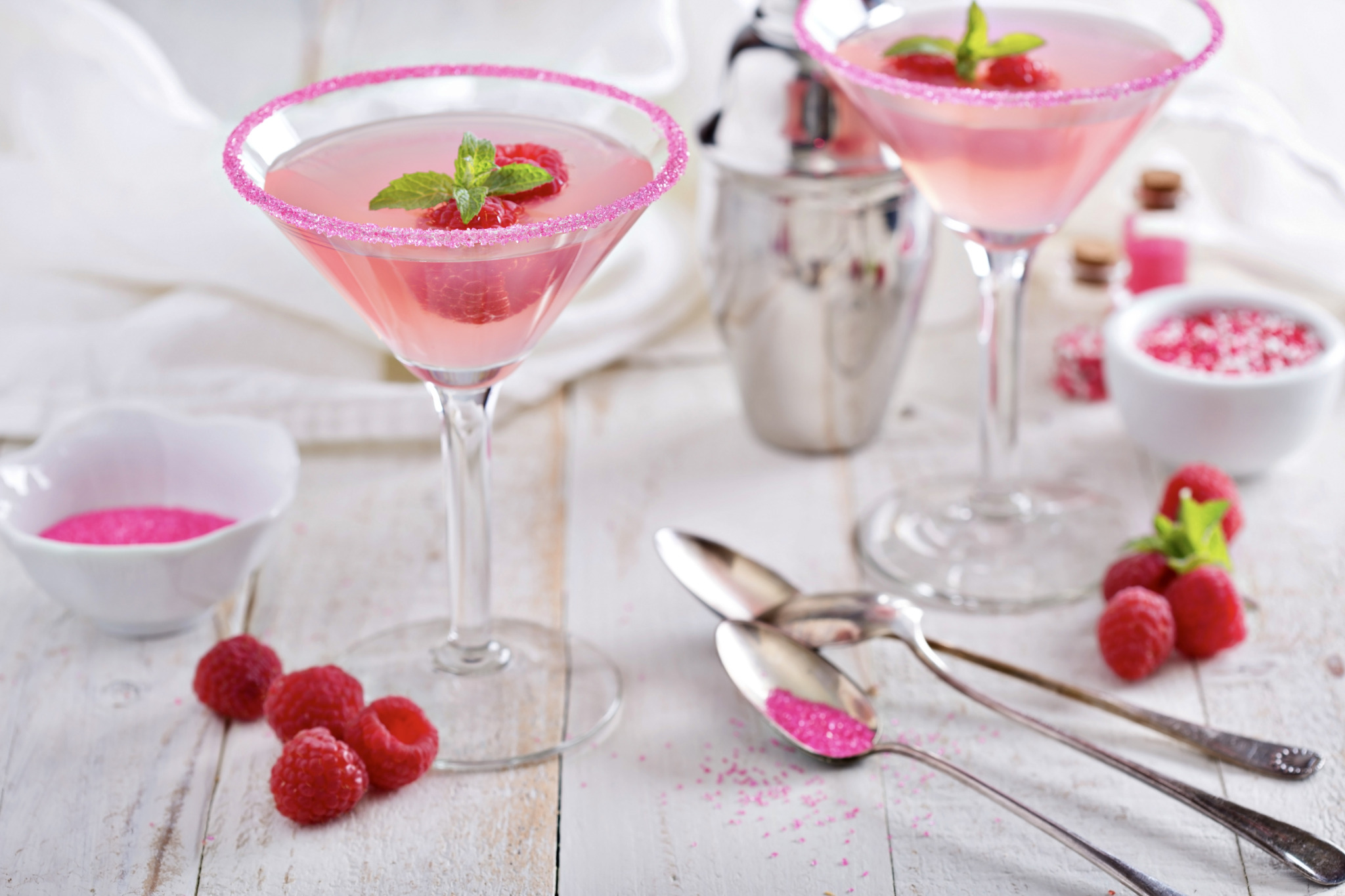 Best Barbie Cocktail: the Pink Raspberry Martini