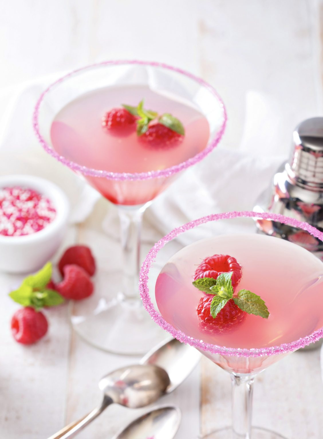 Best Barbie Cocktail: the Pink Raspberry Martini
