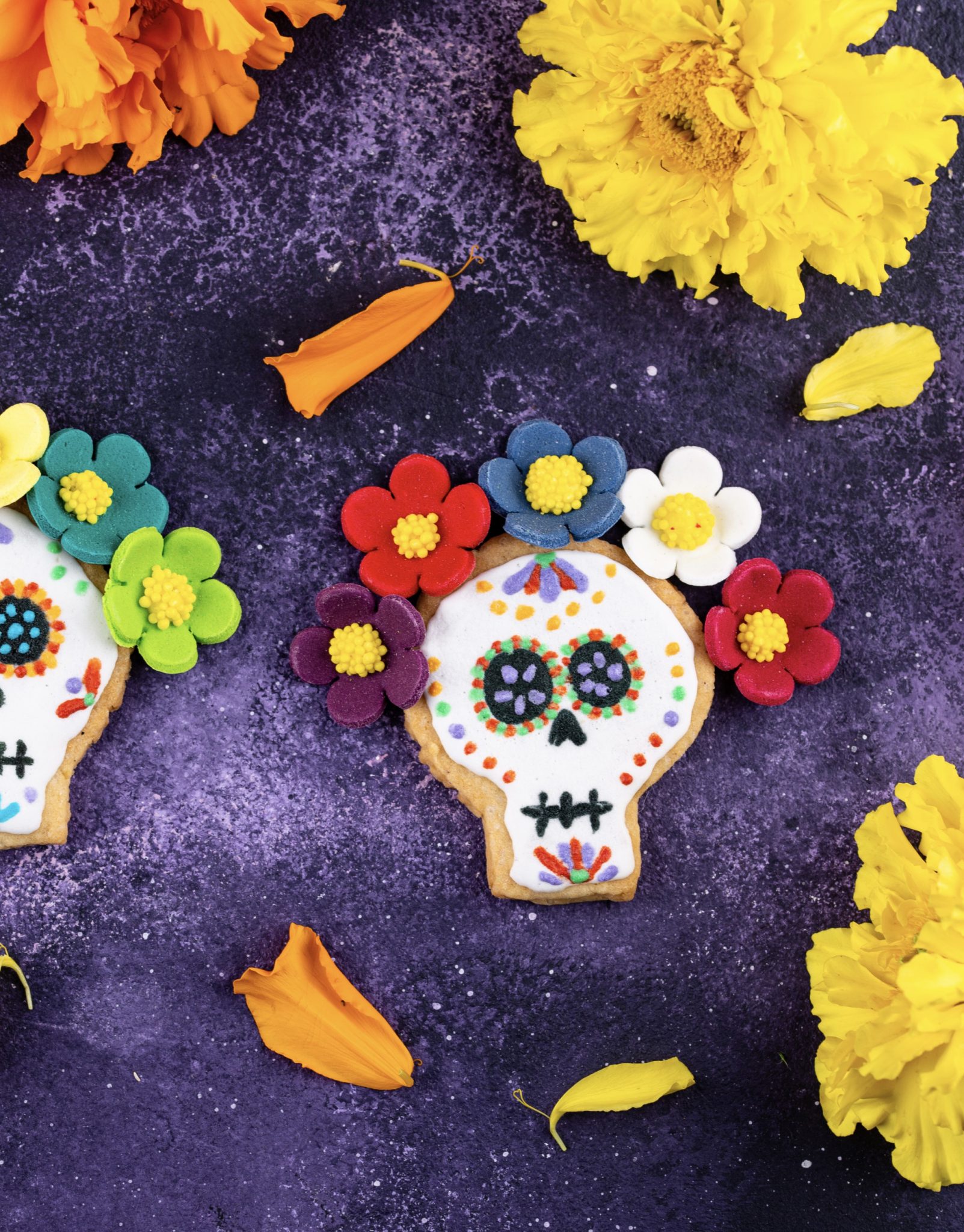 Day of the Dead Pan de Muerto Cookies