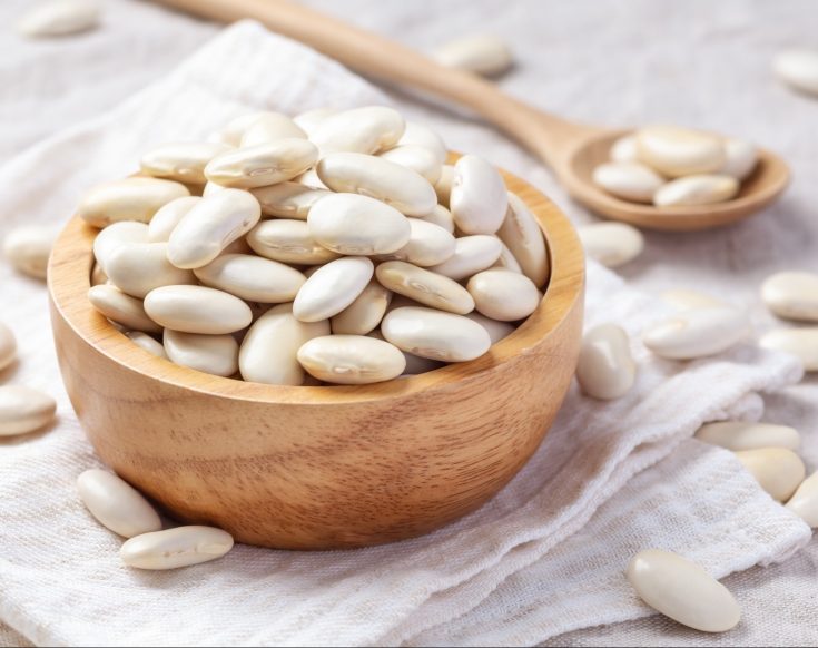 Frijoles Blancos Con Espinazo Recipe from Guatemala (White Beans with Pork)