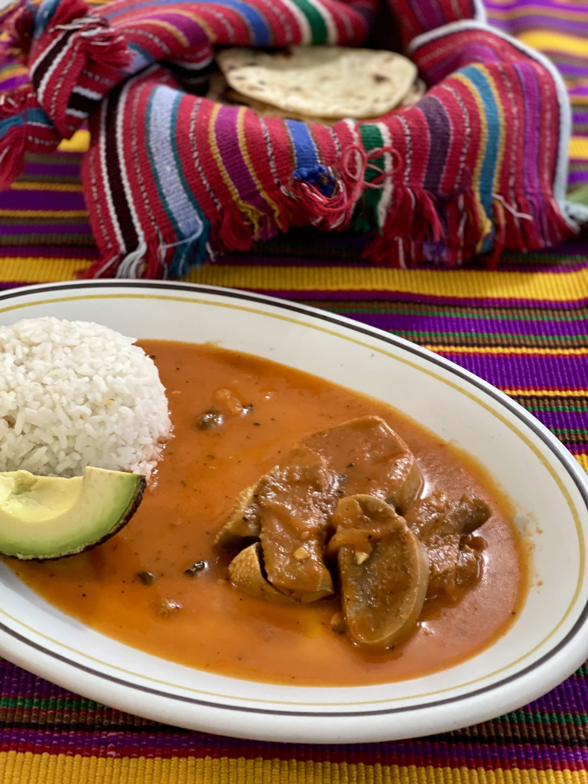 Lengua en Salsa Roja Recipe from Guatemala (Beef Tounge Recipe)