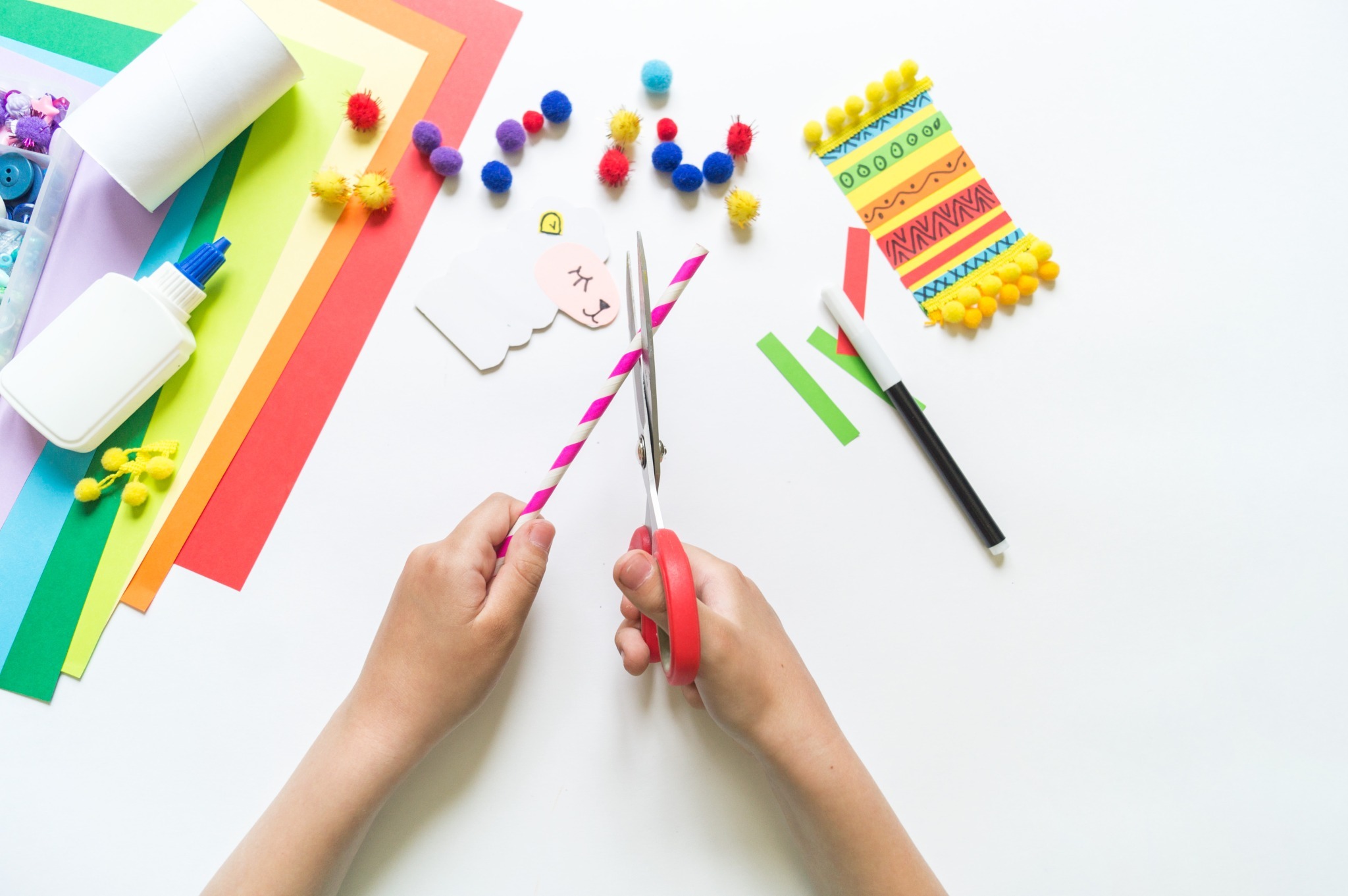 Easy Llama Mini Piñata Craft to Celebrate Hispanic Heritage Month