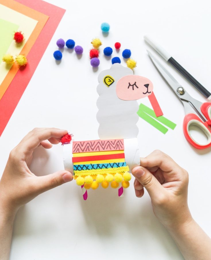 Easy Llama Mini Piñata Craft to Celebrate Hispanic Heritage Month