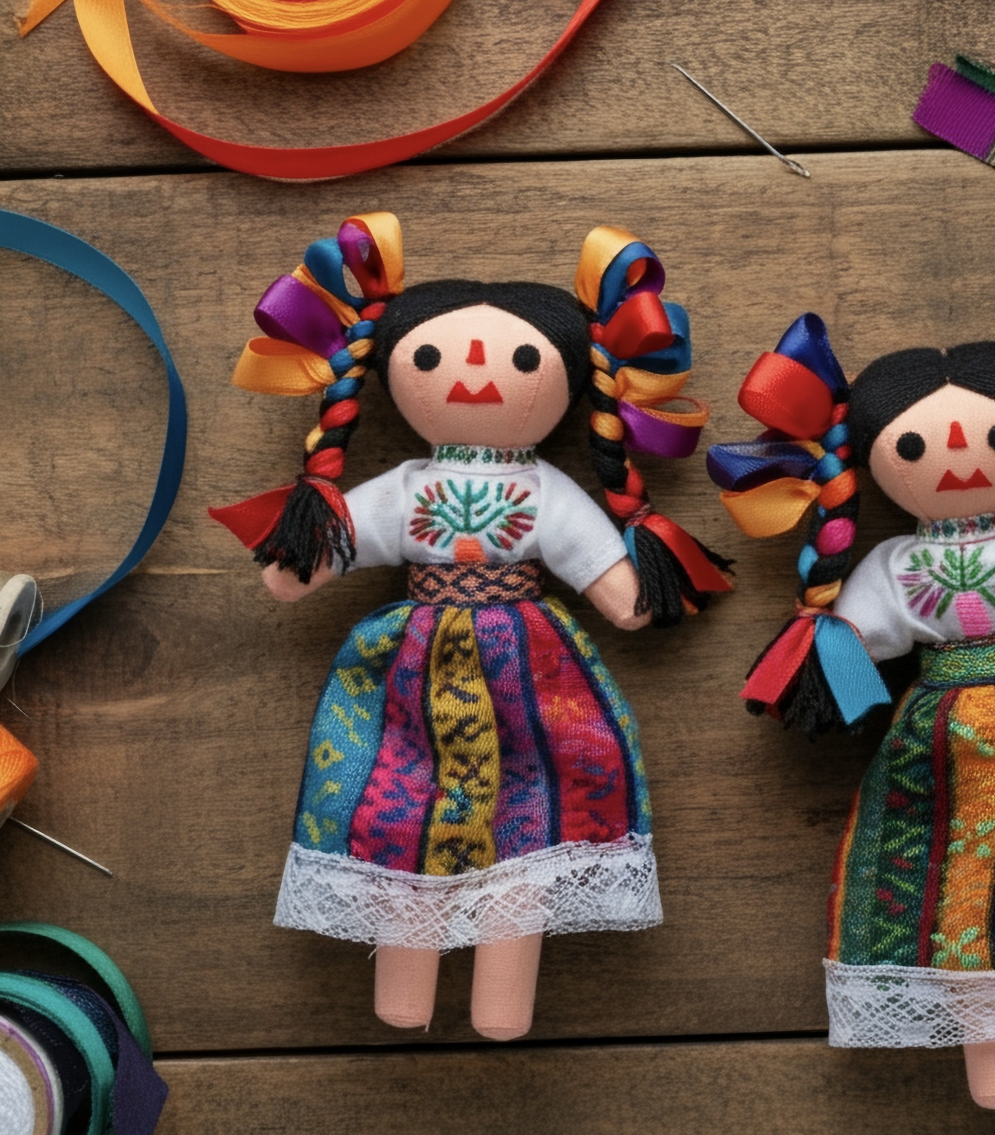 How to Make Traditional Mexican Dolls or Muñecas Marias: A Fun Sewing ...