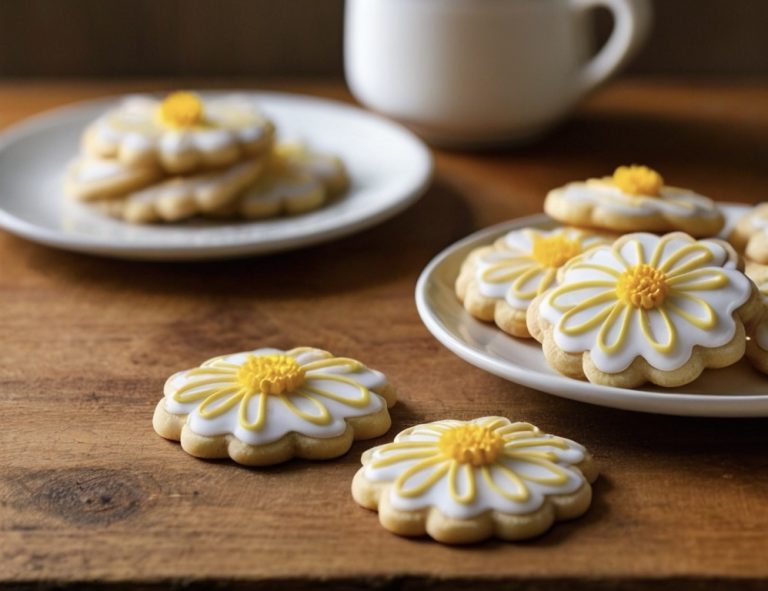 Day of the Dead Marigold Sugar Cookies