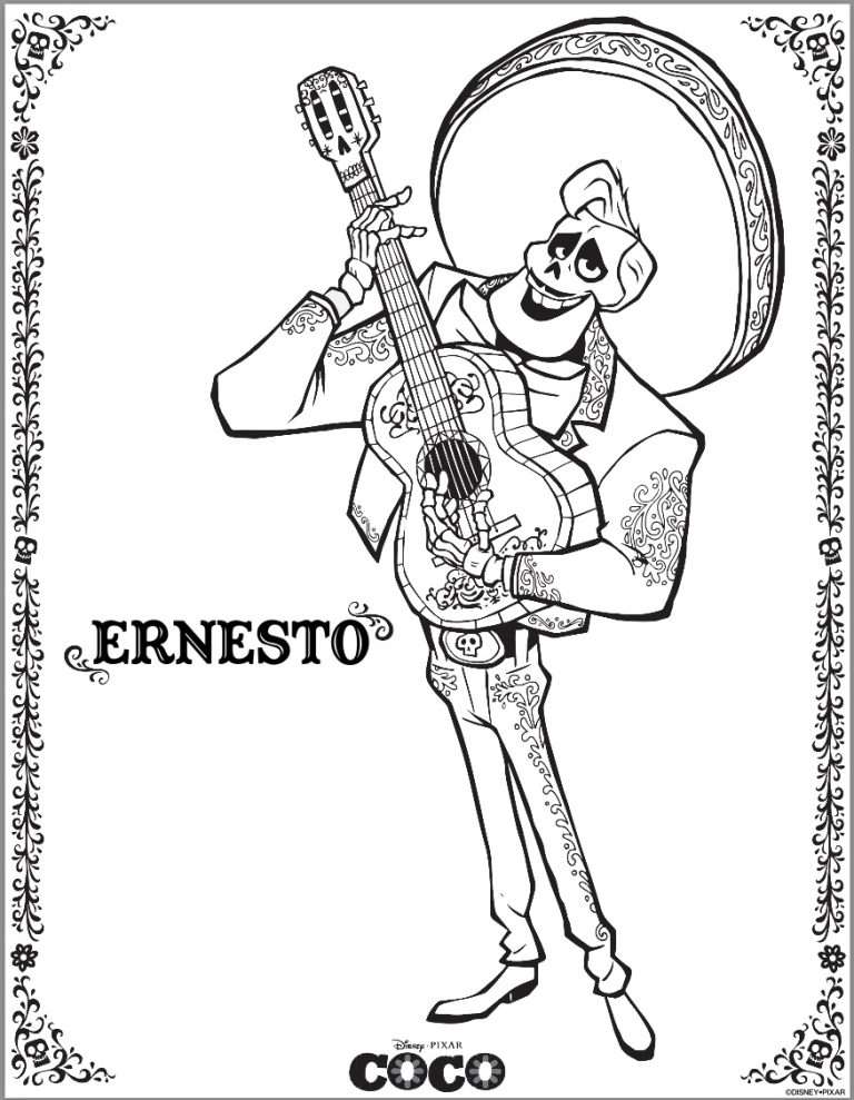 Celebrate Día de los Muertos with COCO Movie Crafts and Free Printables ...