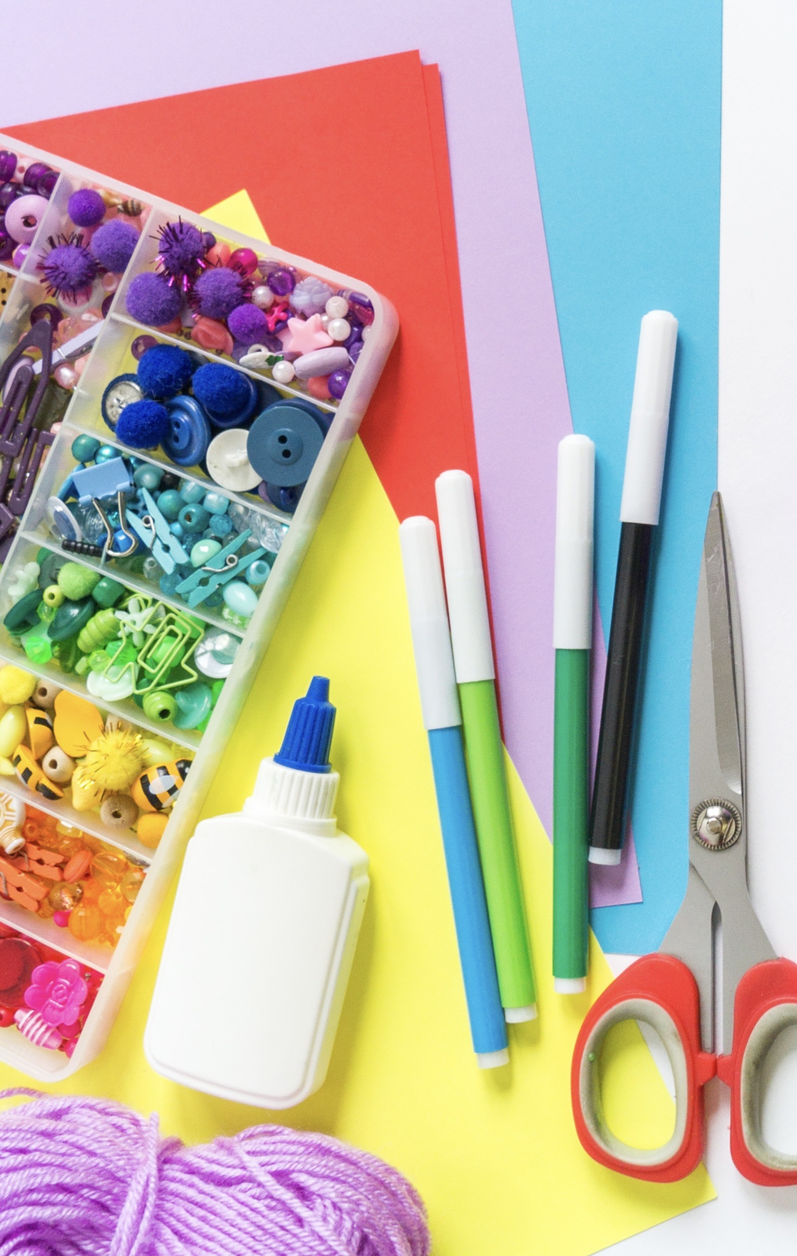 Cute Mermaid Toilet Roll Craft for Kids