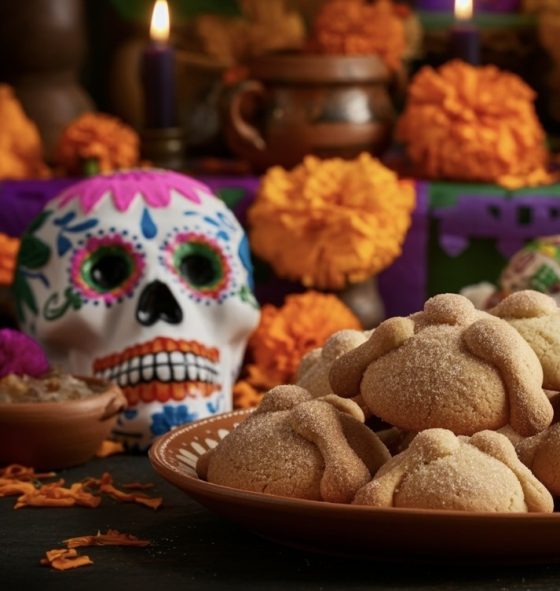 Day of the Dead Pan de Muerto Cookies