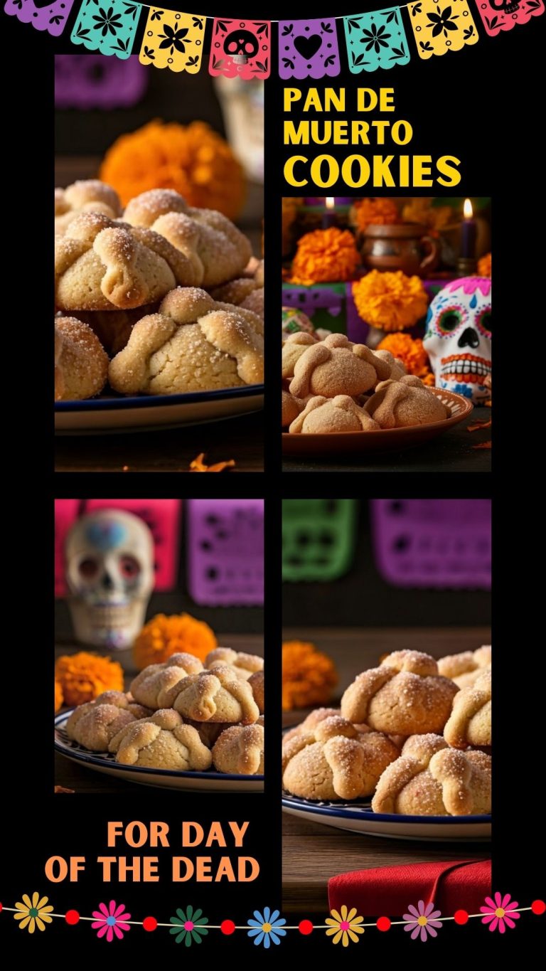 Day of the Dead Pan de Muerto Cookies