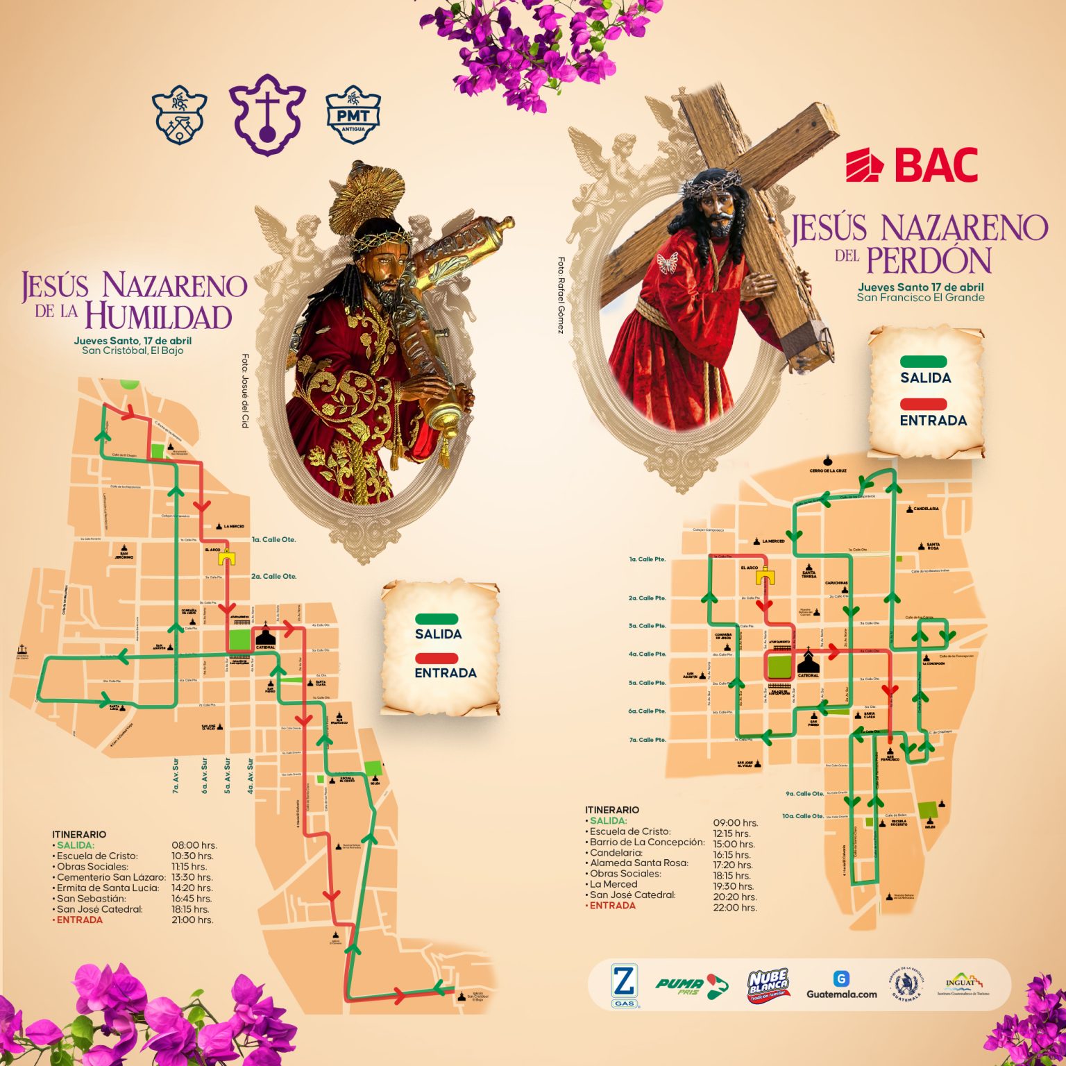 Guía Completa de Horarios y Recorridos de Procesiones de Semana Santa ...